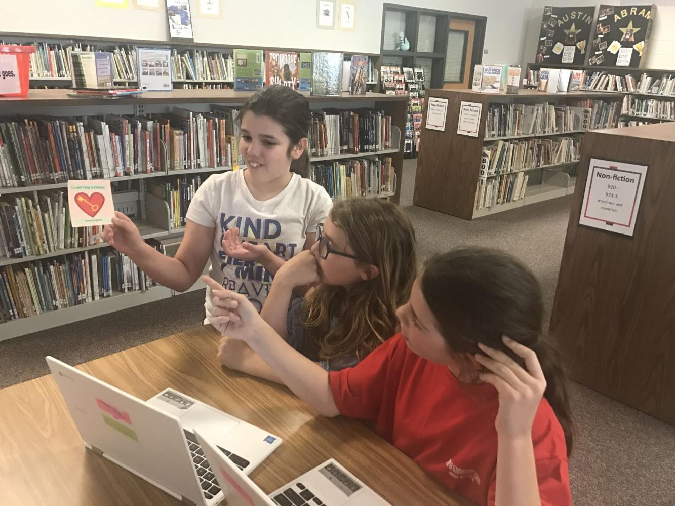 Cooper Elementary students Kindness Cards | Multimedia ...