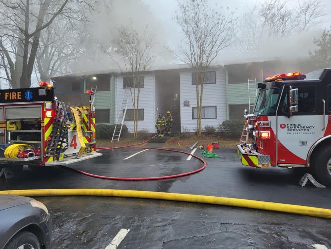 Fire at Norcross area apartment complex displaces 12 families | News ...