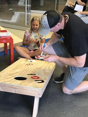 Stinchcomb brothers, David Greene visit Children's in advance of their ...