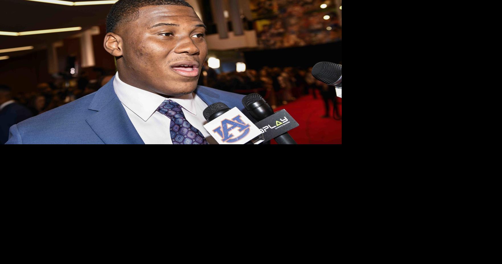 Auburn star, Lanier grad Derrick Brown named winner of Lott IMPACT ...