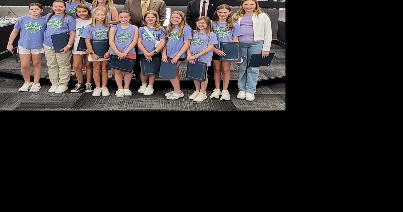 Girl Scout Troop 20064 honored by Peachtree Corners City Council | News ...
