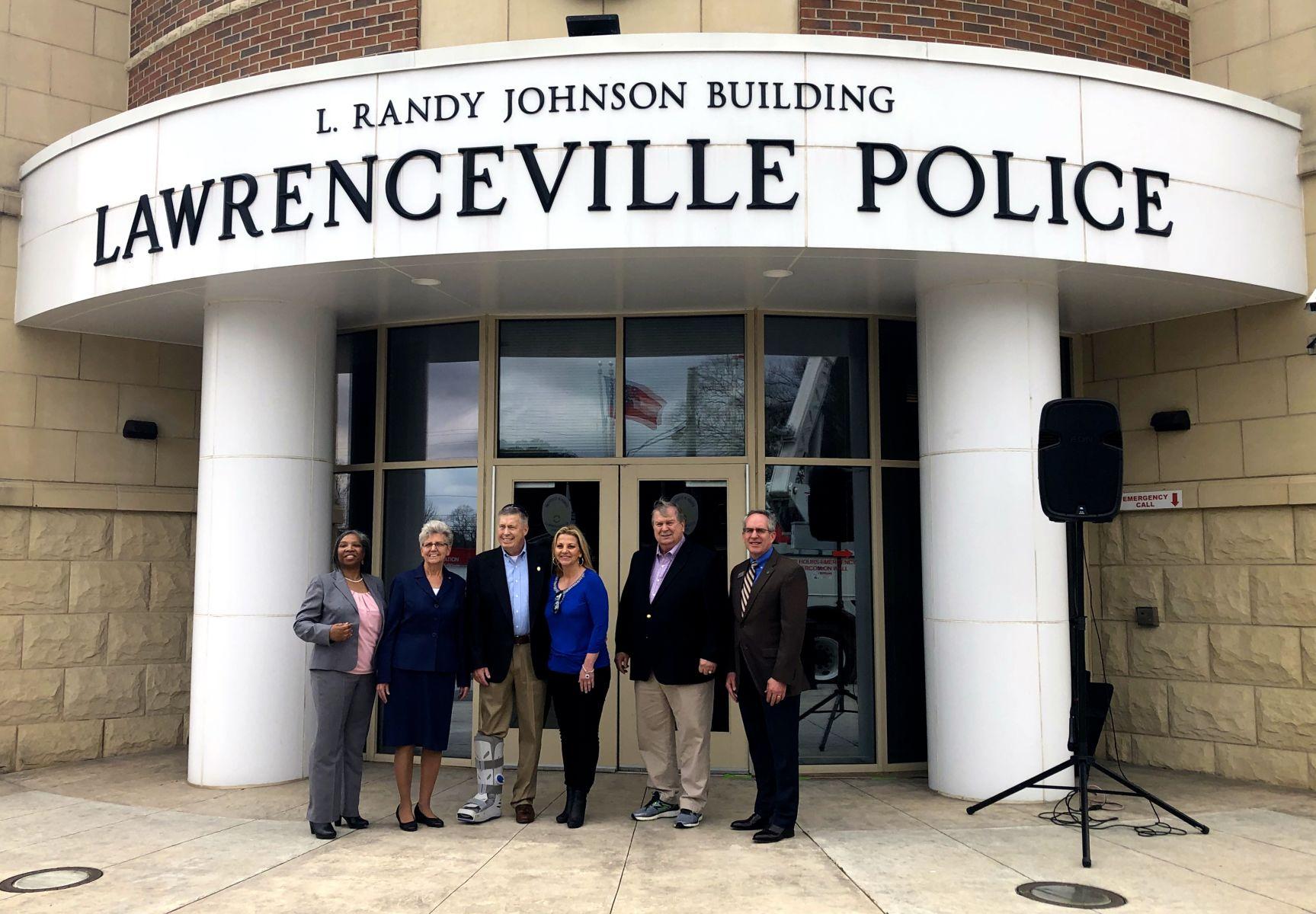 PHOTOS: Lawrenceville Police Department Headquarters renaming ...