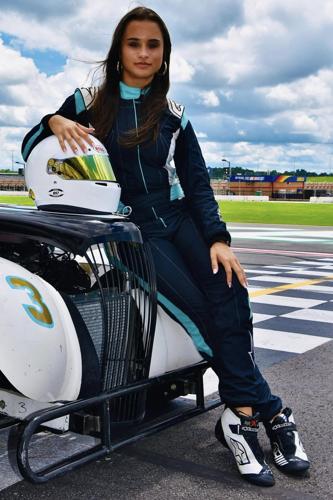 Legends driver Emily Arenas, already on a fast track as a high schooler ...