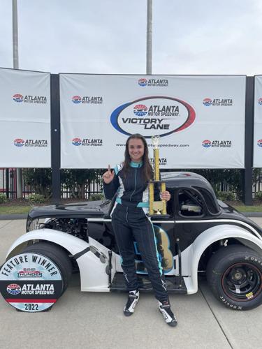 Legends driver Emily Arenas, already on a fast track as a high schooler ...