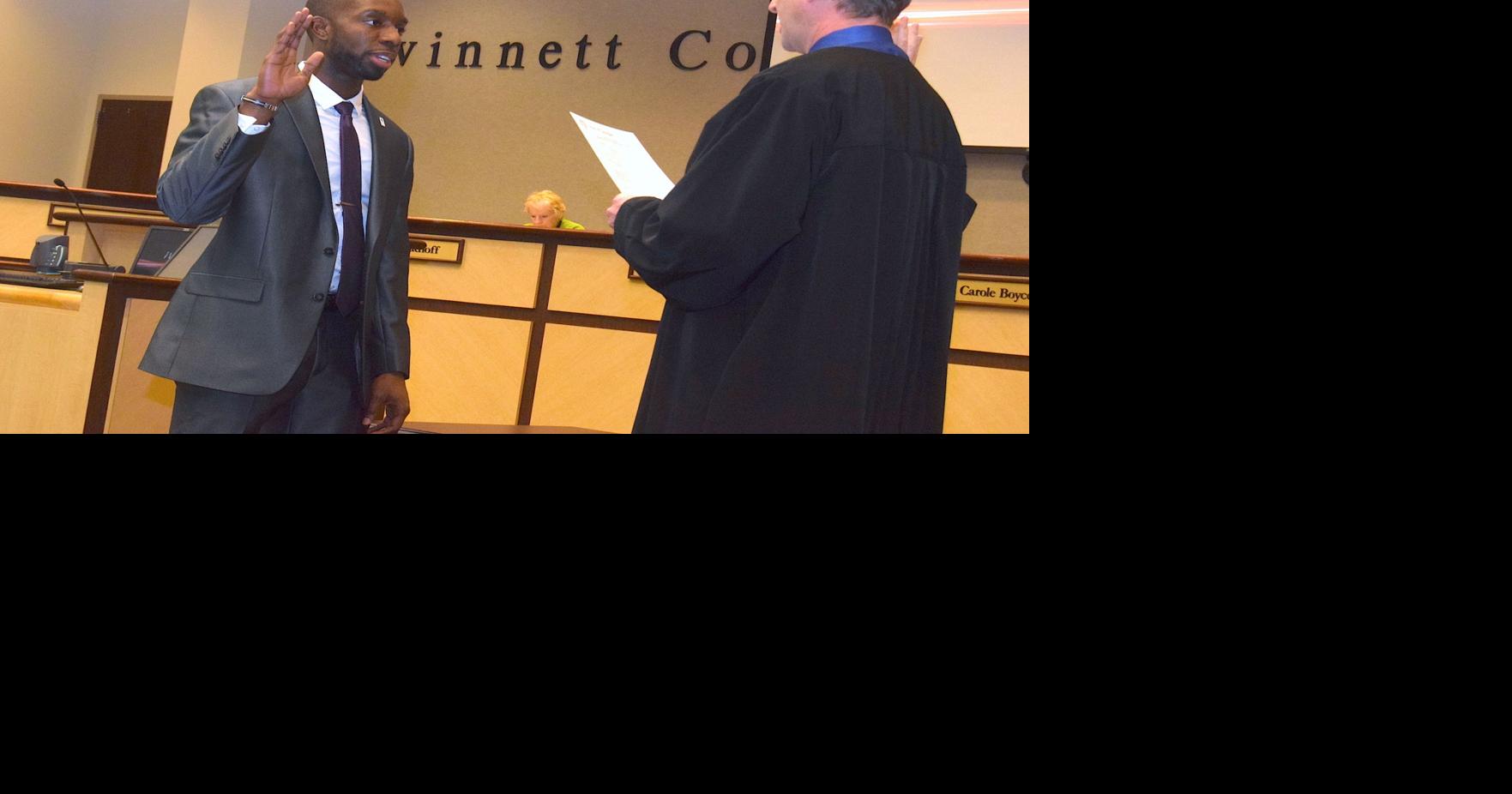 Everton Blair, Steve Knudsen sworn into BOE on history-making night ...