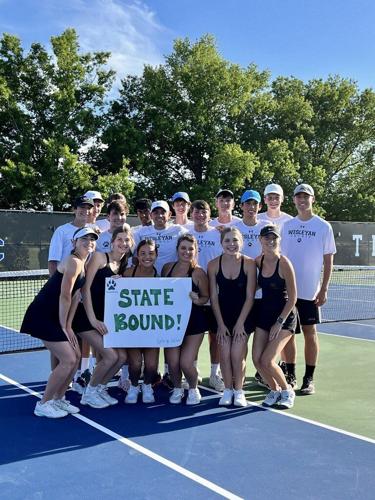 Wesleyan tennis teams to play for Class AAA state title after road wins ...