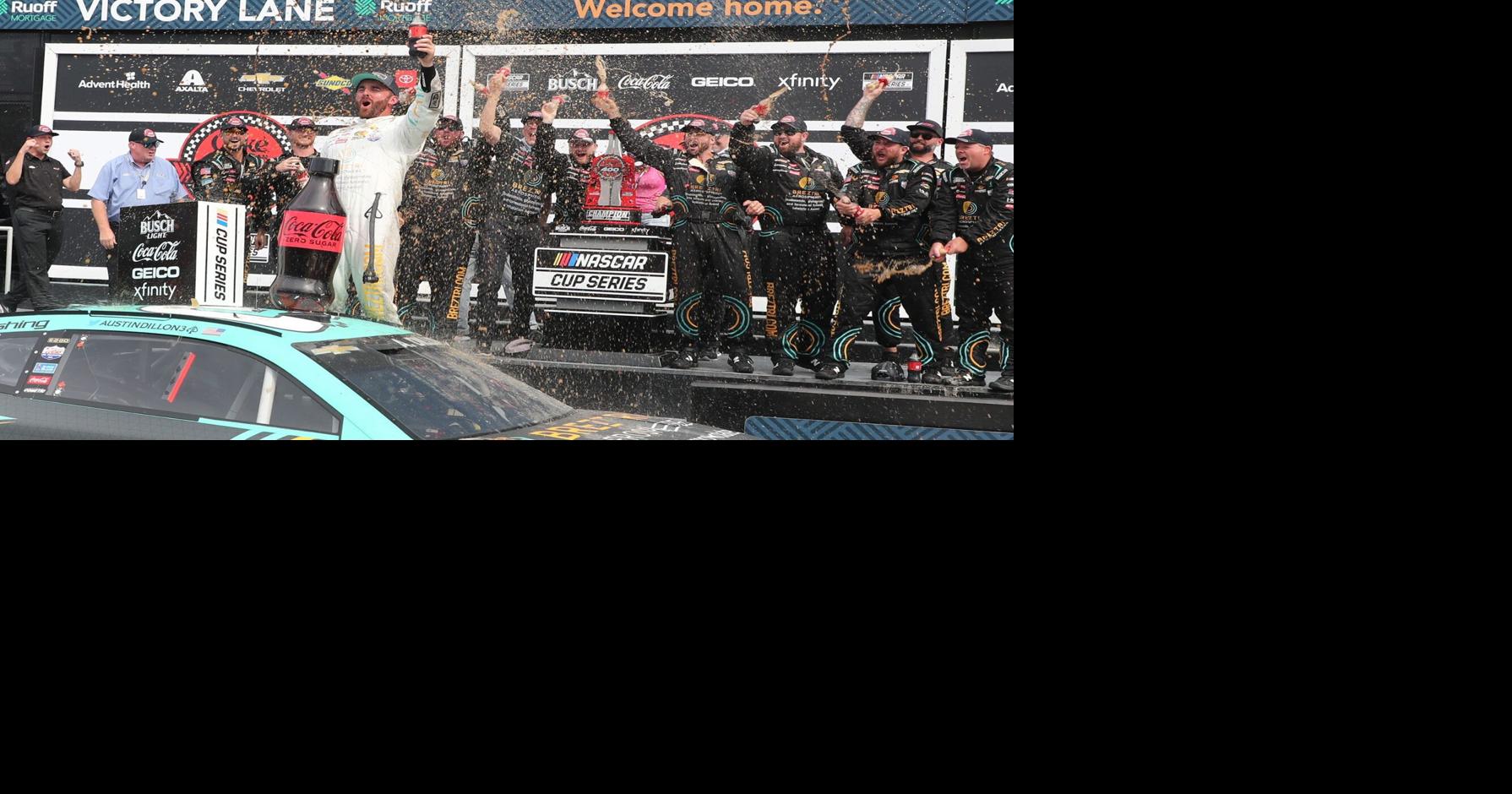 Austin Dillon grabs NASCAR Cup Playoff spot with dramatic Daytona win ...