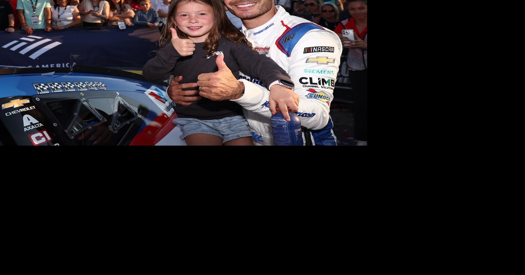 Kyle Larson dominates at Charlotte Roval, as Tyler Reddick stays alive ...