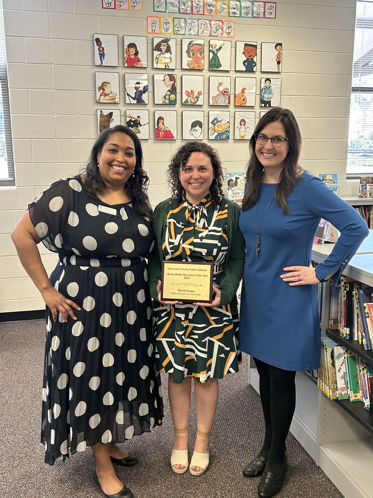McKendree Elementary School's Nicole Duque named Gwinnett schools' Library Media Specialist of ...