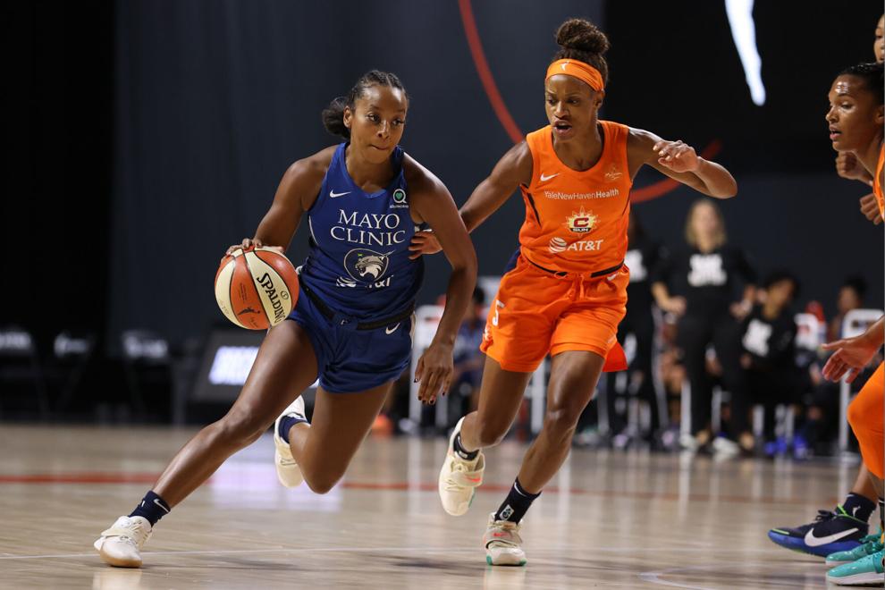 North Gwinnett grad Lexie Brown posts WNBA-first stat line in Minnesota ...