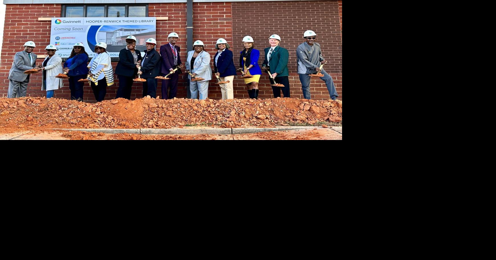 PHOTOS: Groundbreaking for the Hooper-Renwick library branch ...