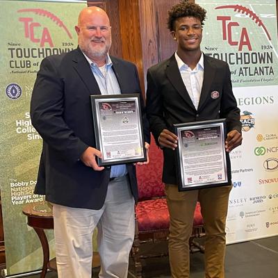 Mill Creek's Caleb Downs, Josh Lovelady honored by Touchdown Club of ...