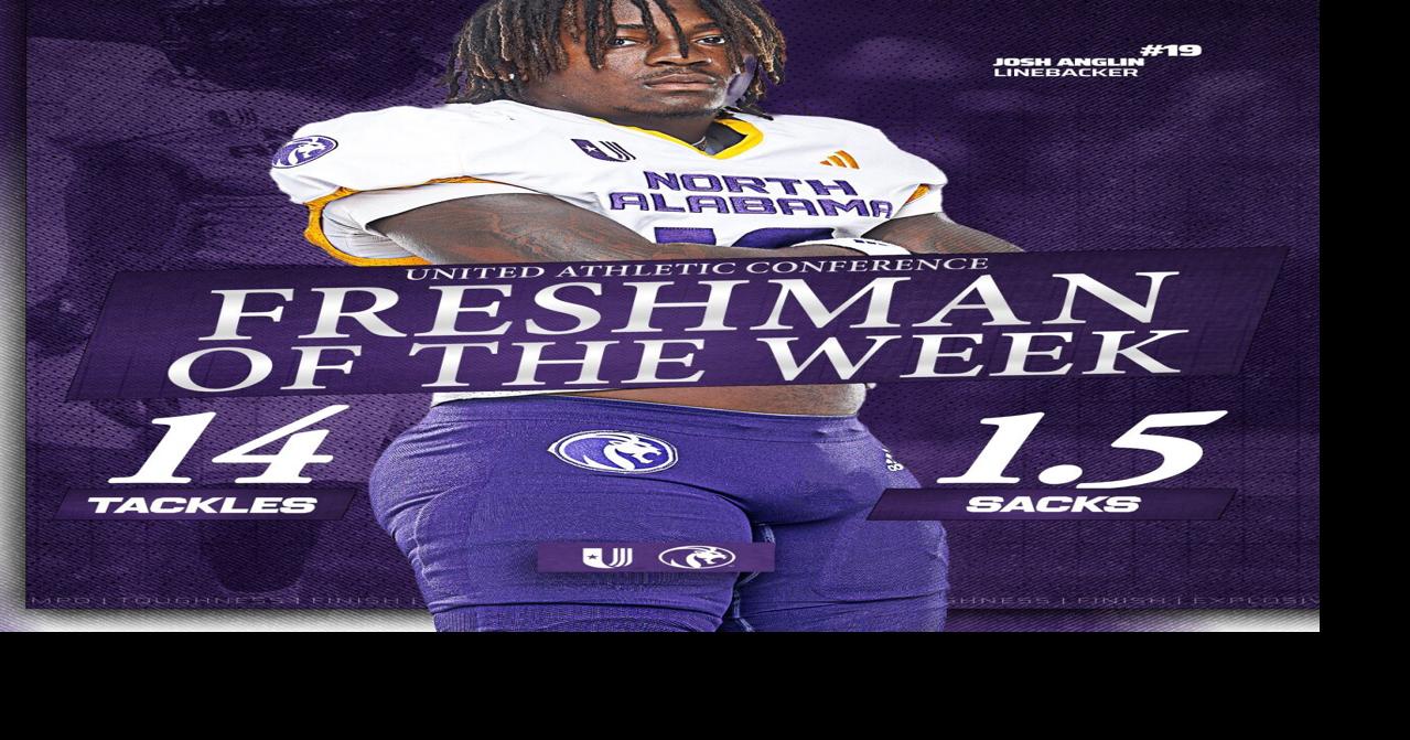 Mill Creek Grad Josh Anglin Named UAC Freshman of the Week for 3rd Time ...