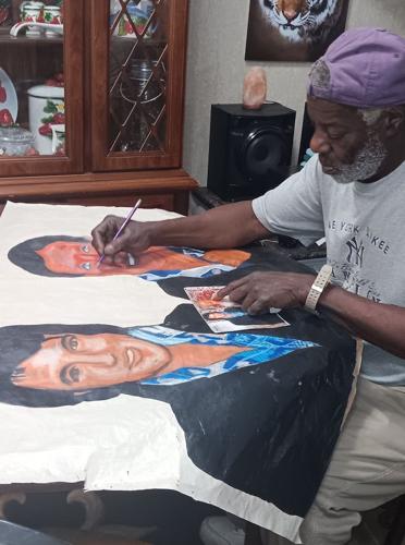 Star-friendly artist paints pal's Elvis encounter | Arts ...