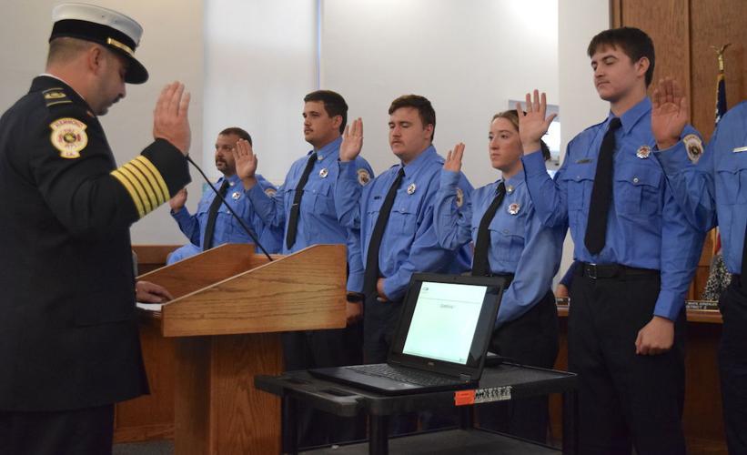 Fire chief swears in nine | News | hammondstar.com