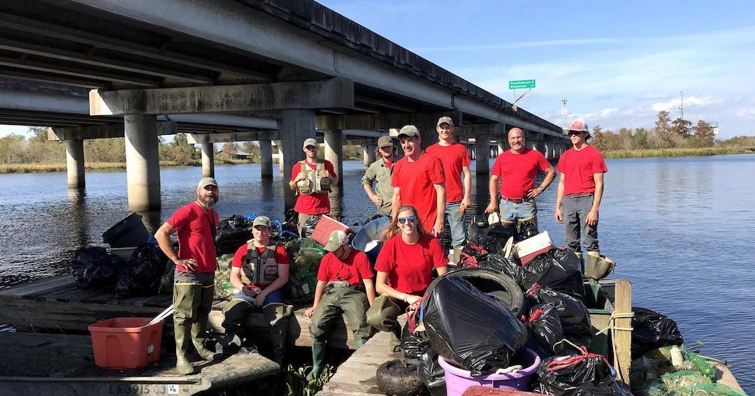 Osprey removes 100K pounds of floating litter | News | hammondstar.com