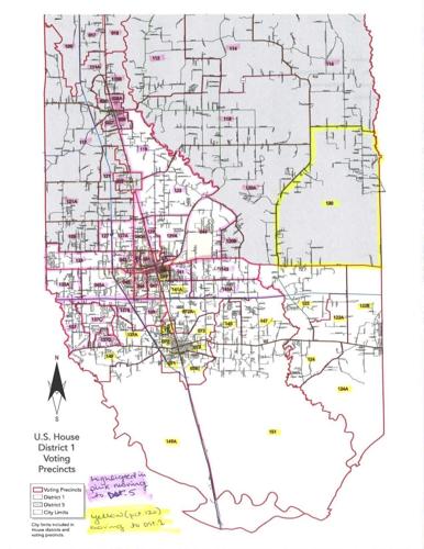 Registrar shows Tangi's new US House districts | News | hammondstar.com