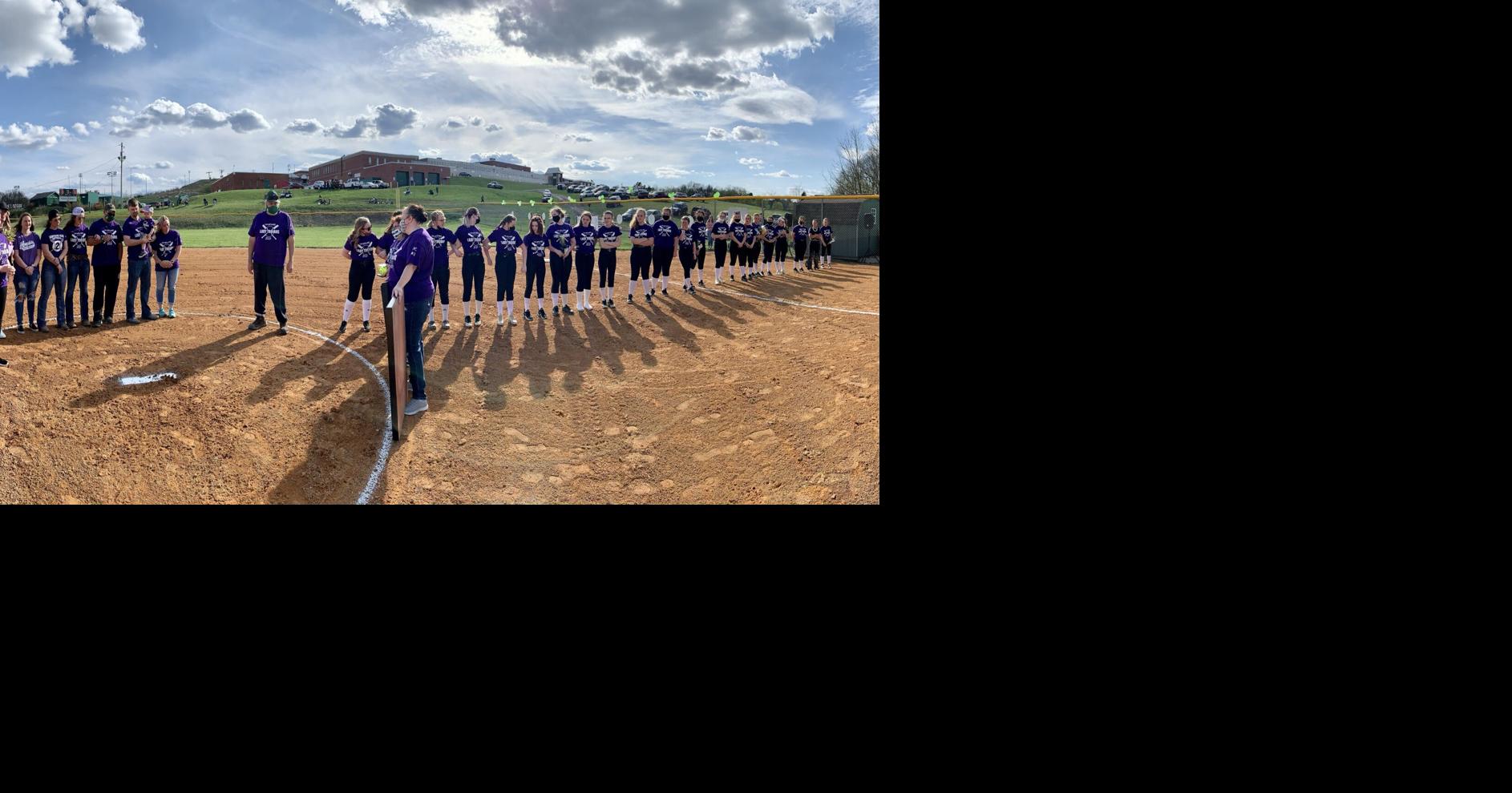 Sports Snapshots: Hampshire Softball - Danielle Combs jersey retirement ...