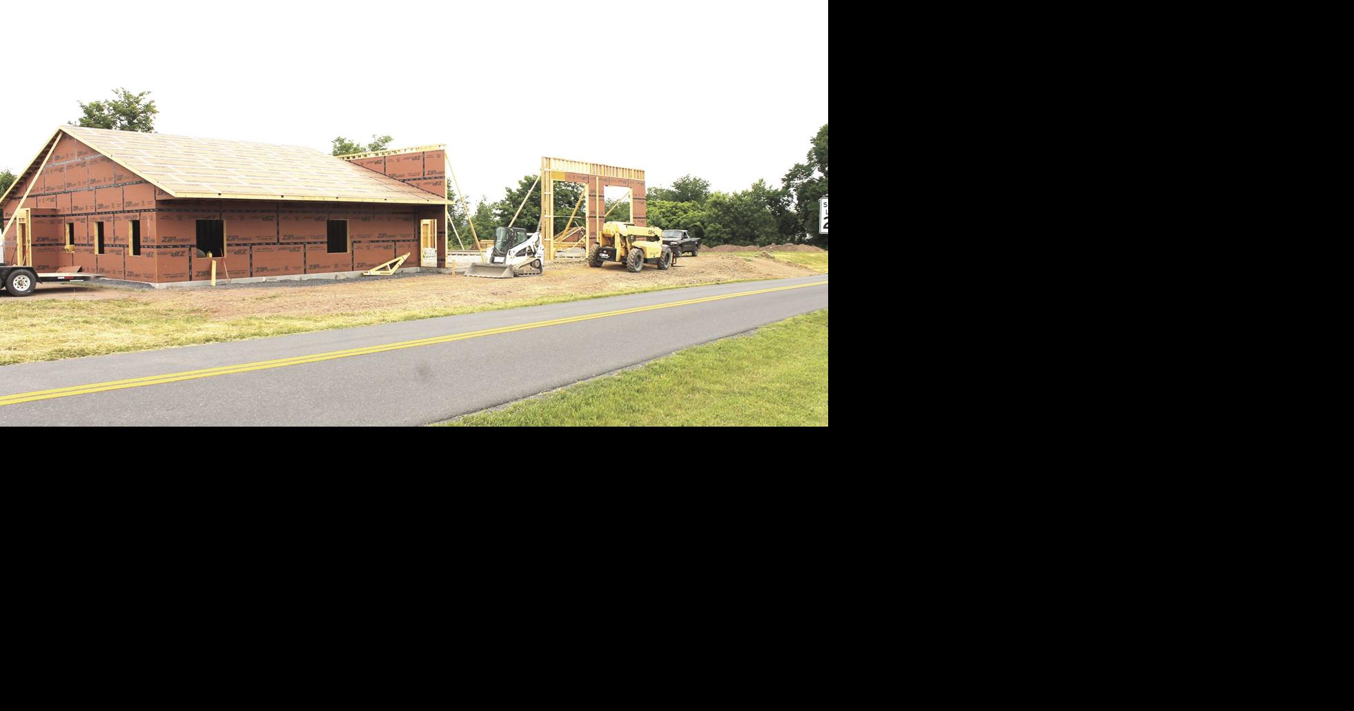 New EMS building taking shape | News | hampshirereview.com