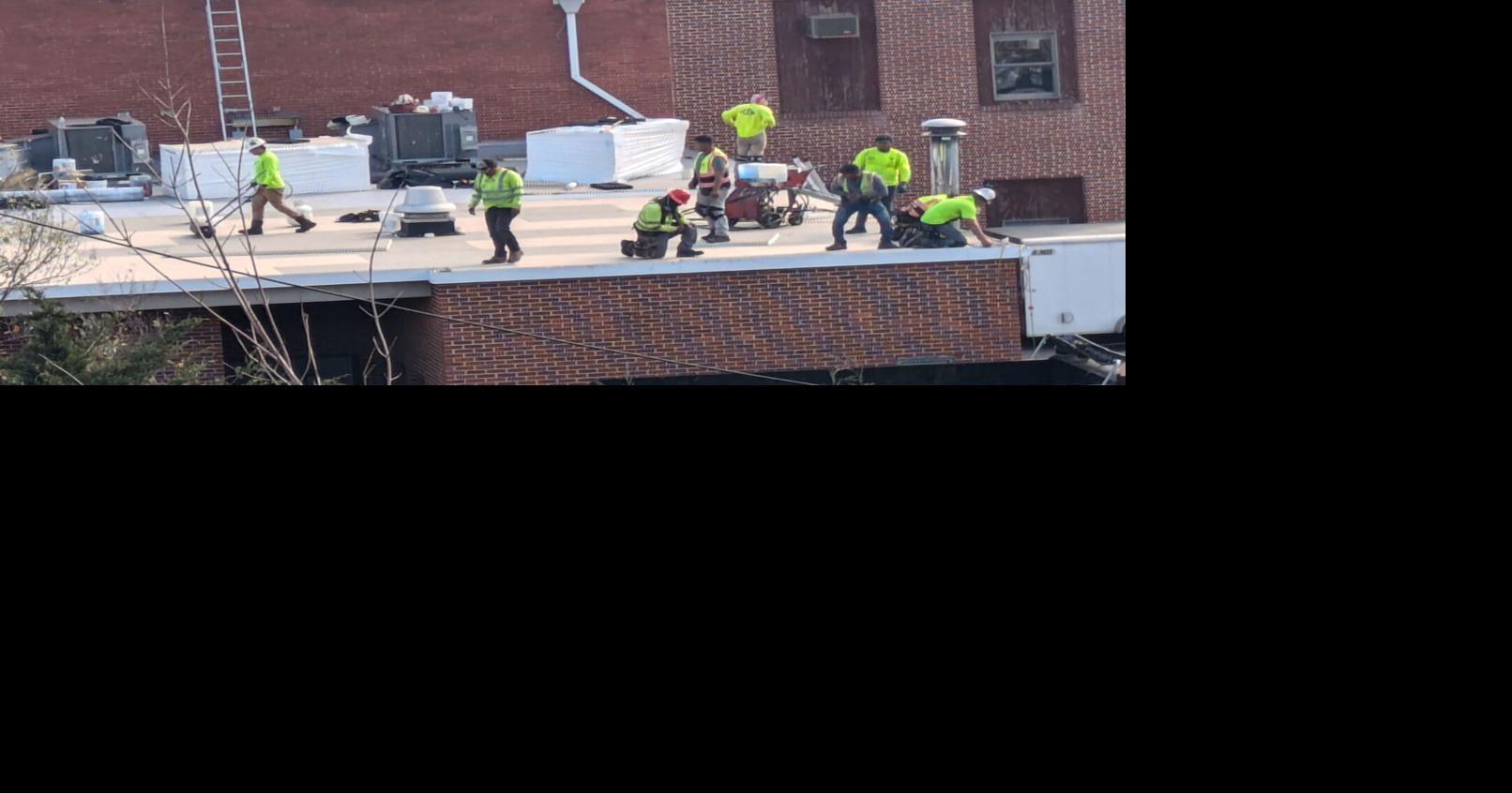 Roof repairs underway at old Capon Bridge Middle School | News ...