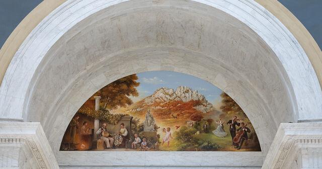 New Capitol murals depict state history, culture | News ...