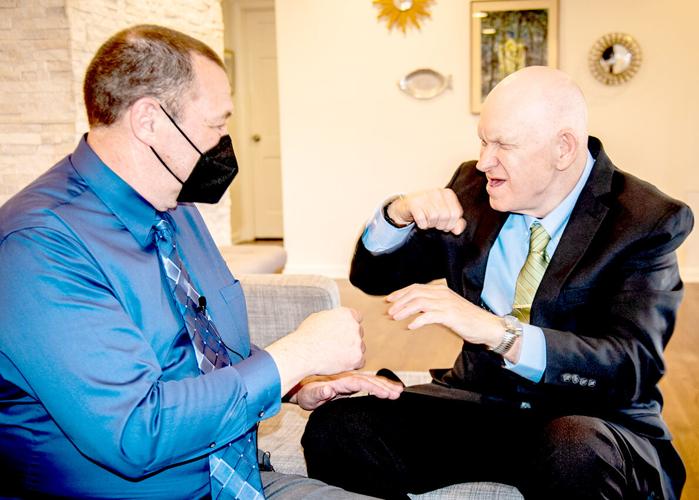 Love filled the gap when touch became taboo | Our Faith ...