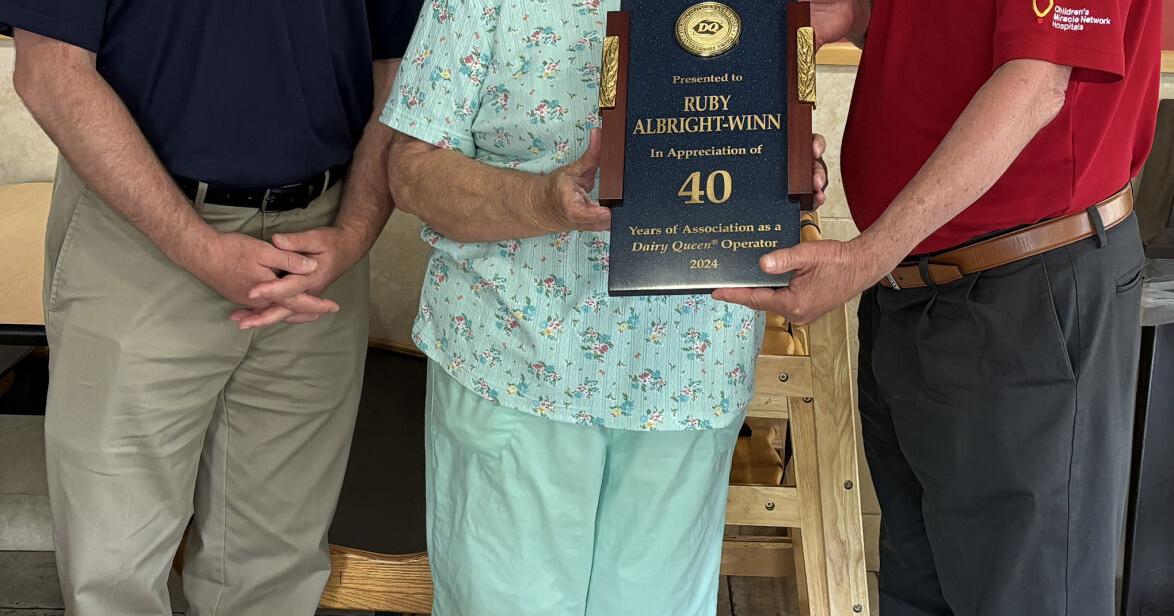 DQ's Ruby Winn-Albright honored | News | hampshirereview.com