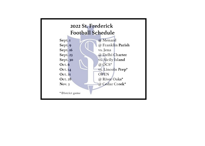 2022 FOOTBALL PREVIEW: Youth and talent flood field for St. Frederick ...