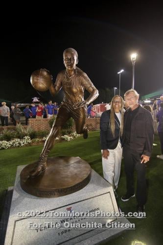 PHOTOS: Louisiana Tech statues unveiled at Champions Plaza | Gallery ...