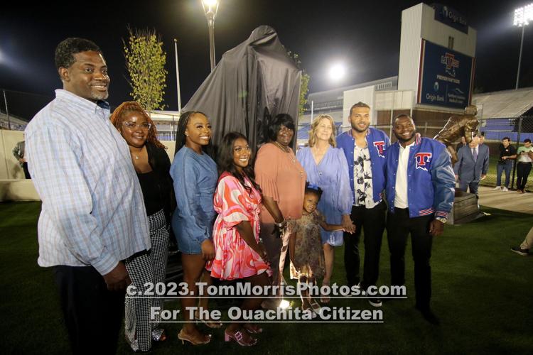 PHOTOS: Louisiana Tech statues unveiled at Champions Plaza | Gallery ...