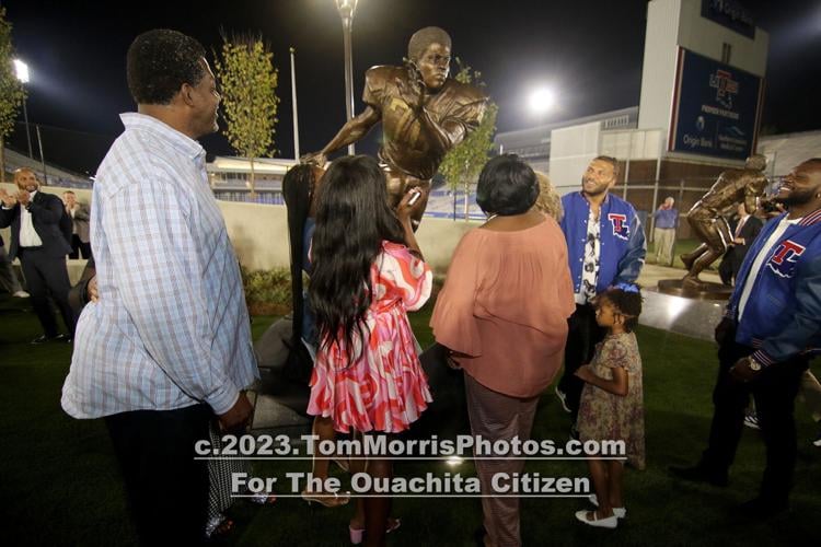 PHOTOS: Louisiana Tech statues unveiled at Champions Plaza | Gallery ...