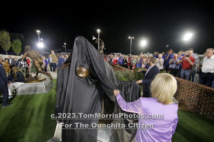 PHOTOS: Louisiana Tech statues unveiled at Champions Plaza | Gallery ...