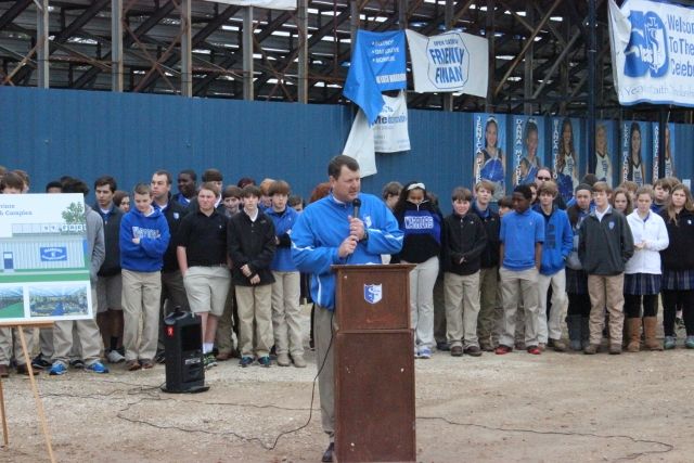 St. Frederick High School breaks ground for new Athletic Strength ...