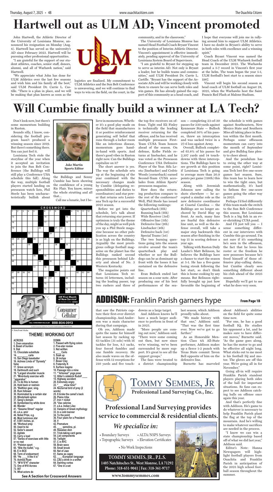 Page 5B | The Ouachita Citizen | hannapub.com