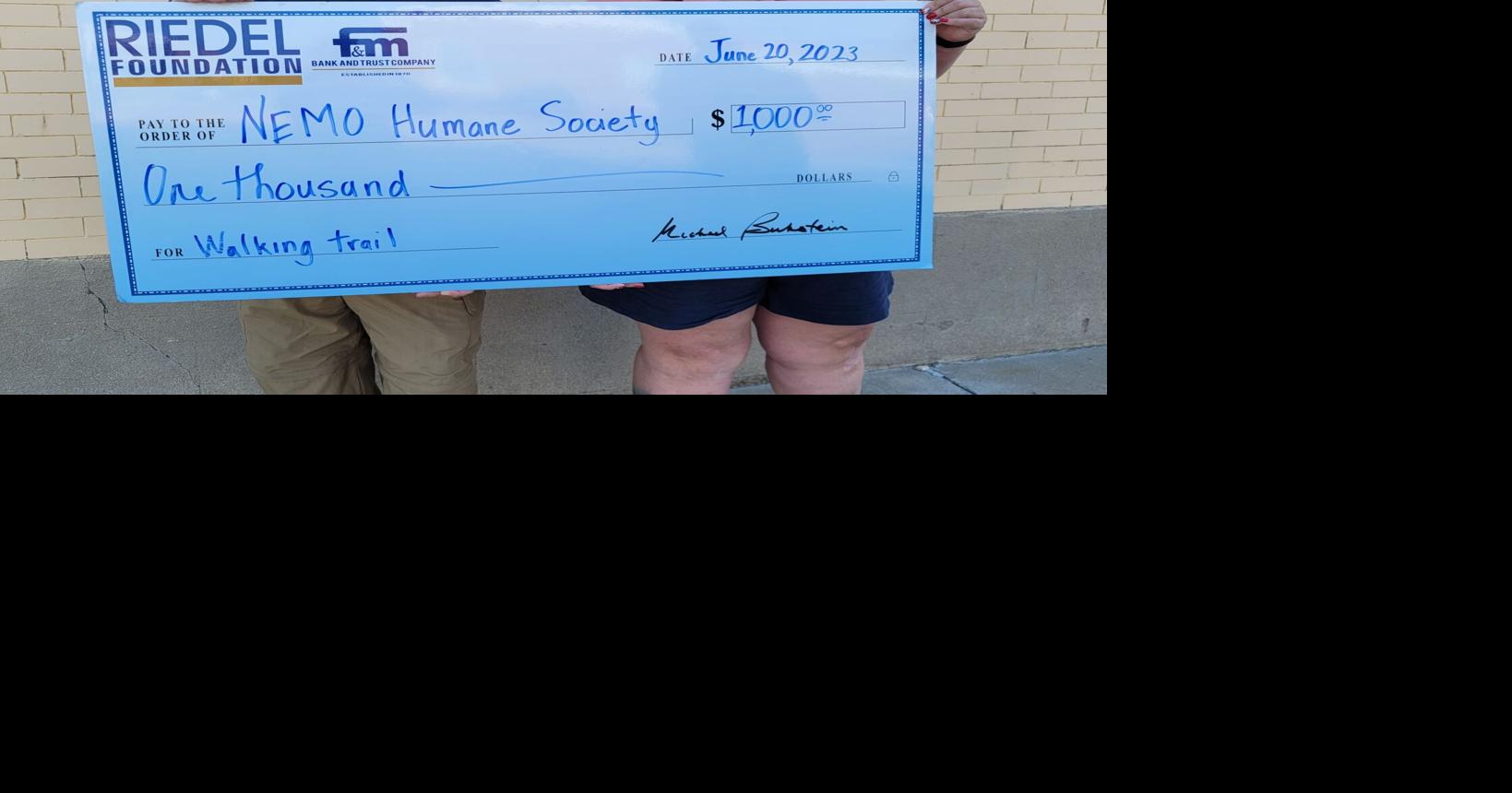 Riedel Foundation awards grant for Humane Society walking trail | News ...