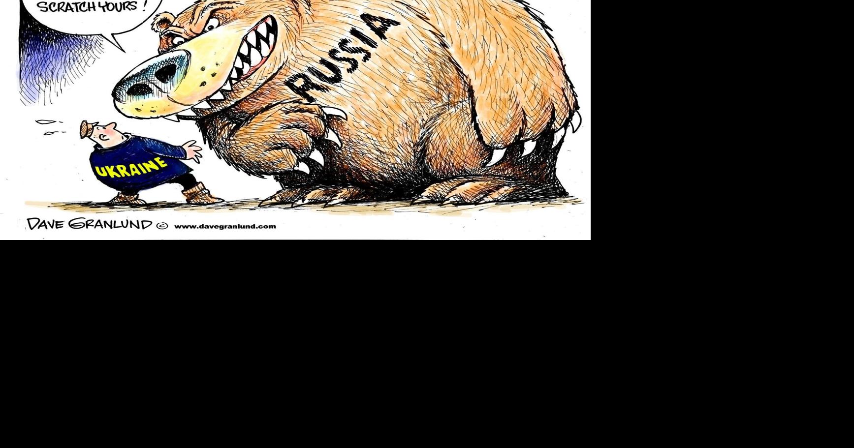 Granlund cartoon: Russia and Ukraine | Article | hannibal.net