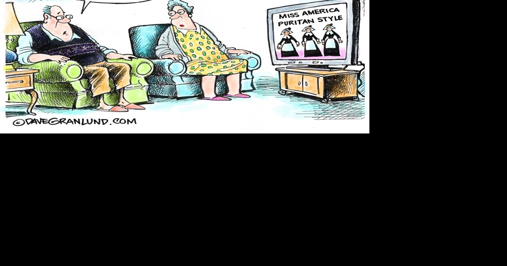 Granlund cartoon: Puritan style | Article | hannibal.net