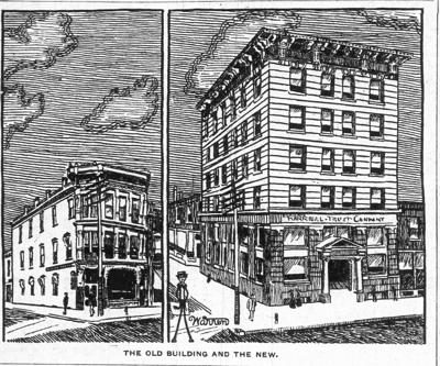 Side-by-side buildings demolished to make way for five-story building ...