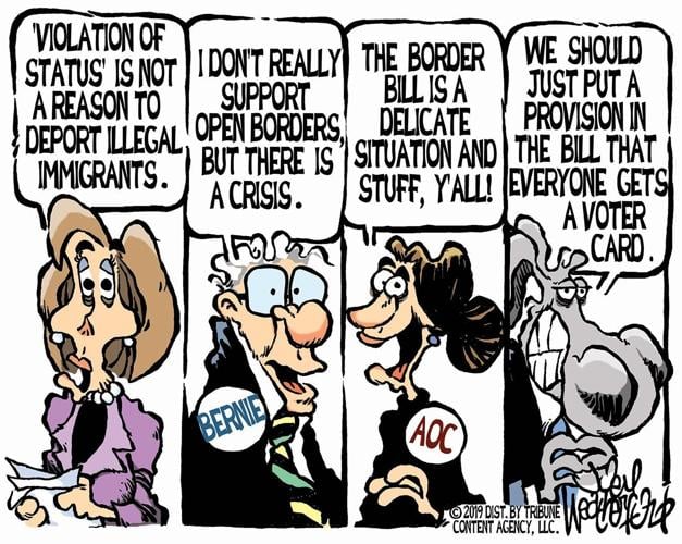 Weatherford cartoon: Violation of Status | Article | hannibal.net