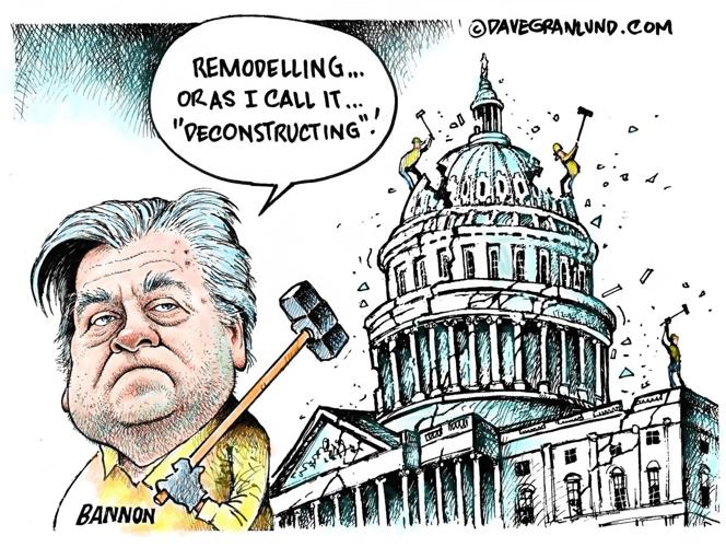 Granlund cartoon: Bannon deconstructing | Article | hannibal.net