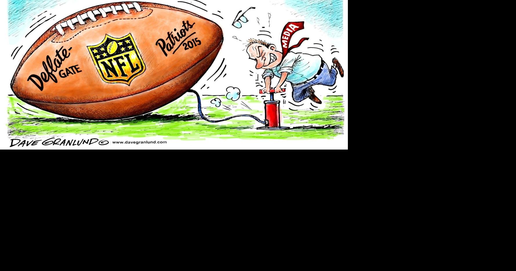 Granlund cartoon: Deflated footballs | Article | hannibal.net