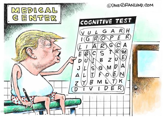 Granlund cartoon: Cognitive testing | Article | hannibal.net