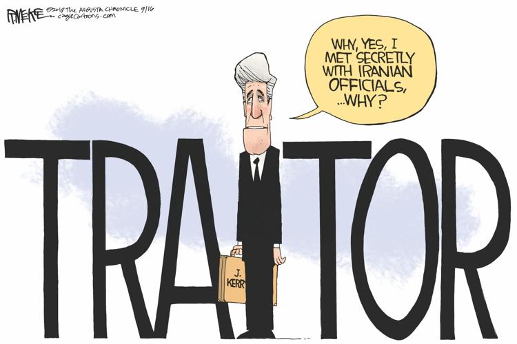 McKee cartoon: Traitor | Article | hannibal.net