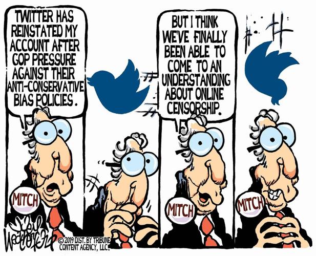 Weatherford cartoon: Online censorship | Article | hannibal.net