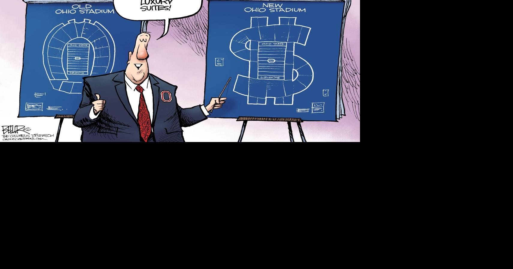 Beeler cartoon: Ohio Stadium | Article | hannibal.net