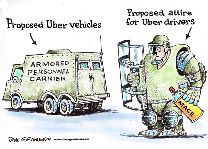 Granlund cartoon: Uber driver safety | Article | hannibal.net