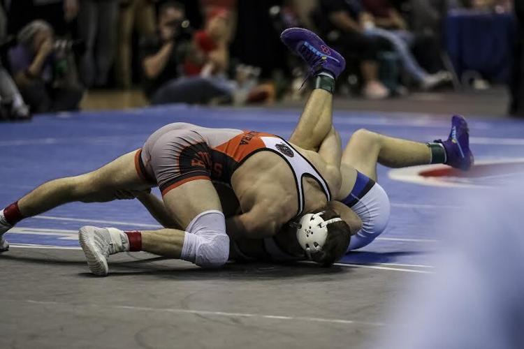 Collin Arch captures fourth state wrestling crown, Elly Lorensen places ...