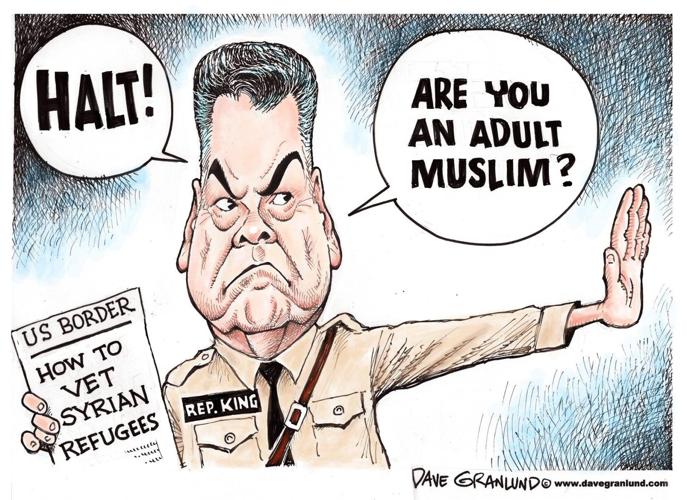 Granlund cartoon: Syrian refugees and Rep. King | Article | hannibal.net