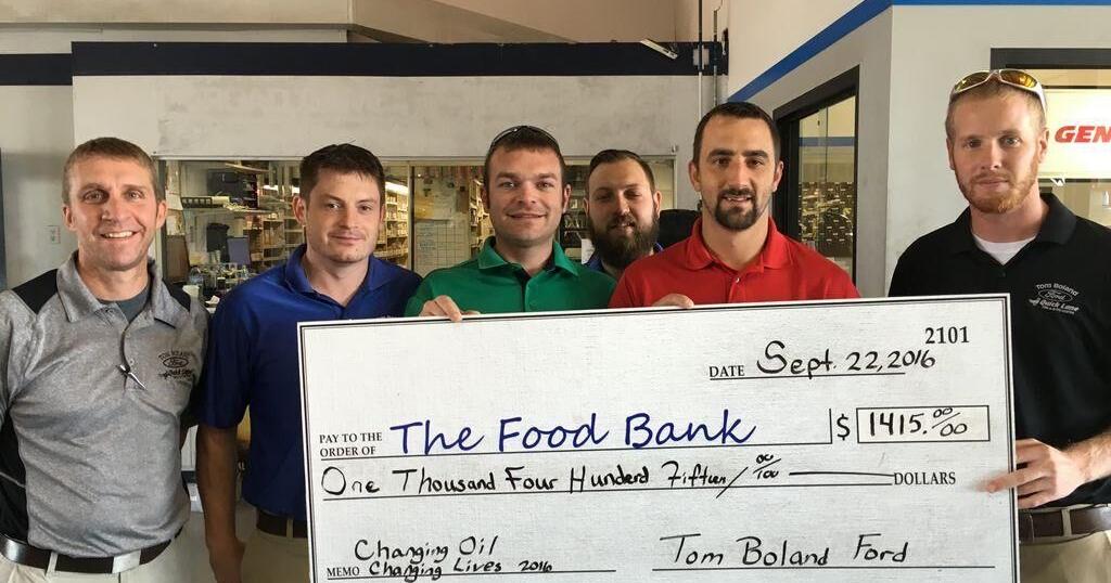 Tom Boland Ford raises funds for Food Bank | Article | hannibal.net