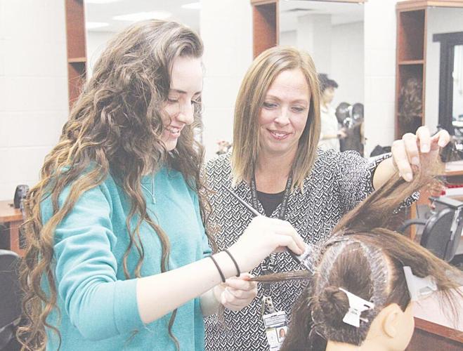 Students learn cosmetology through new two-year HCTC course | Article ...